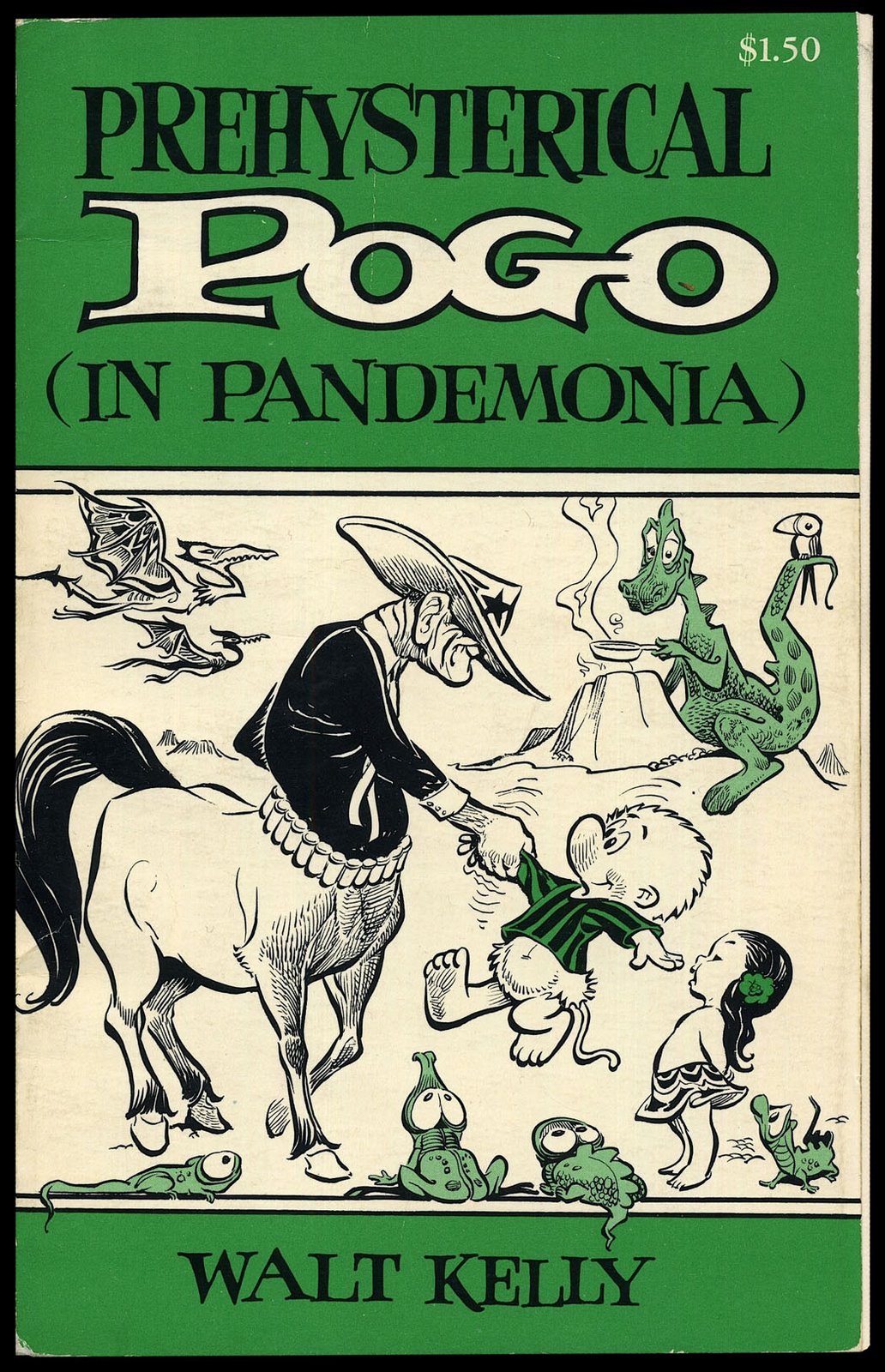 Attempted Bloggery: Walt Kelly: Prehysterical Pogo Panel