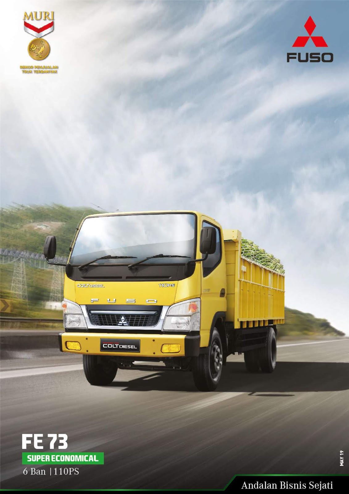 Mitsubishi Colt Diesel FE 73 - 110 PS - 6 Ban >> Dealer Mobil Mitsubishi