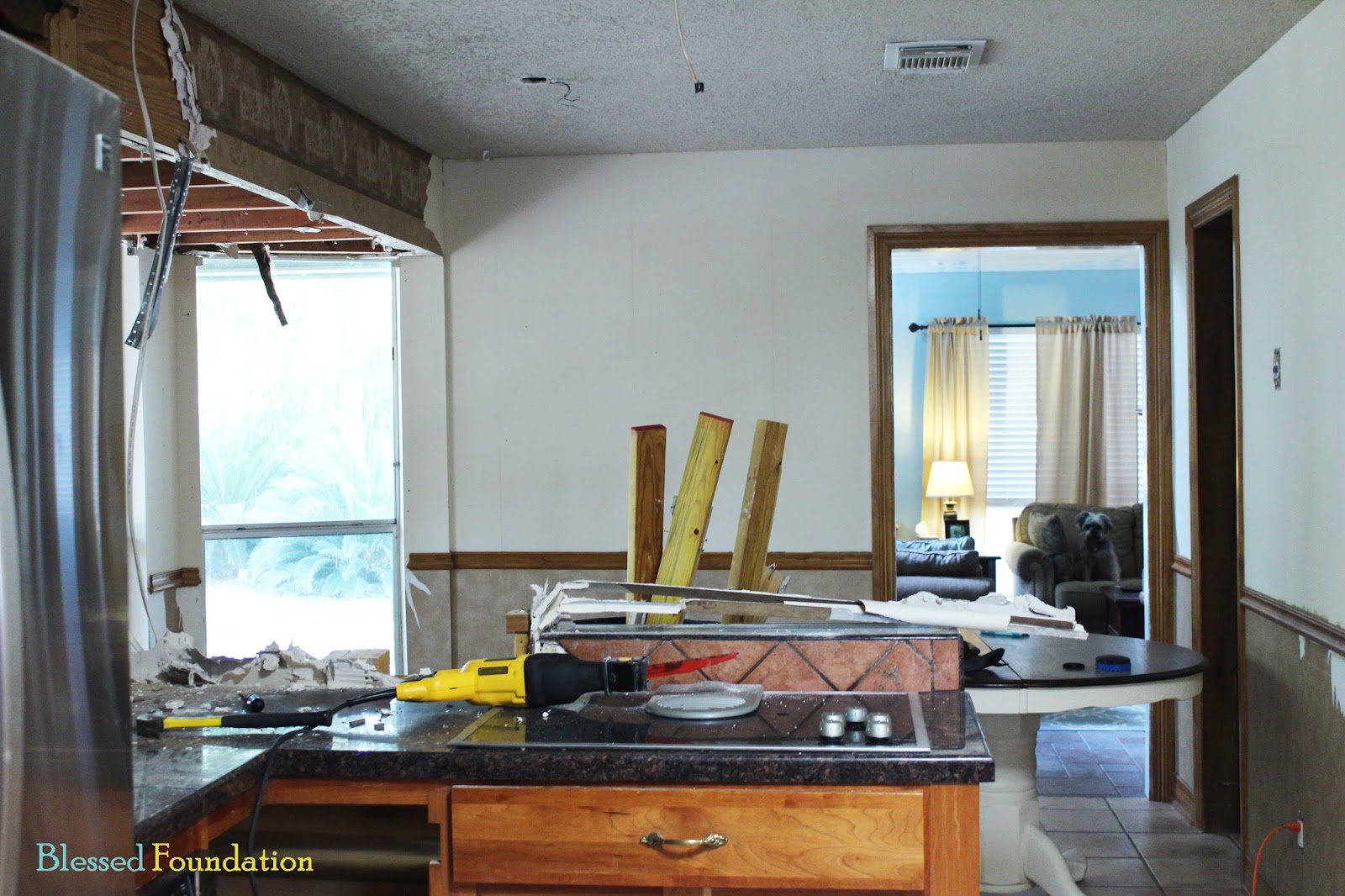 Blessed Foundation: Post 34: Kitchen Demolition -- Furdowns