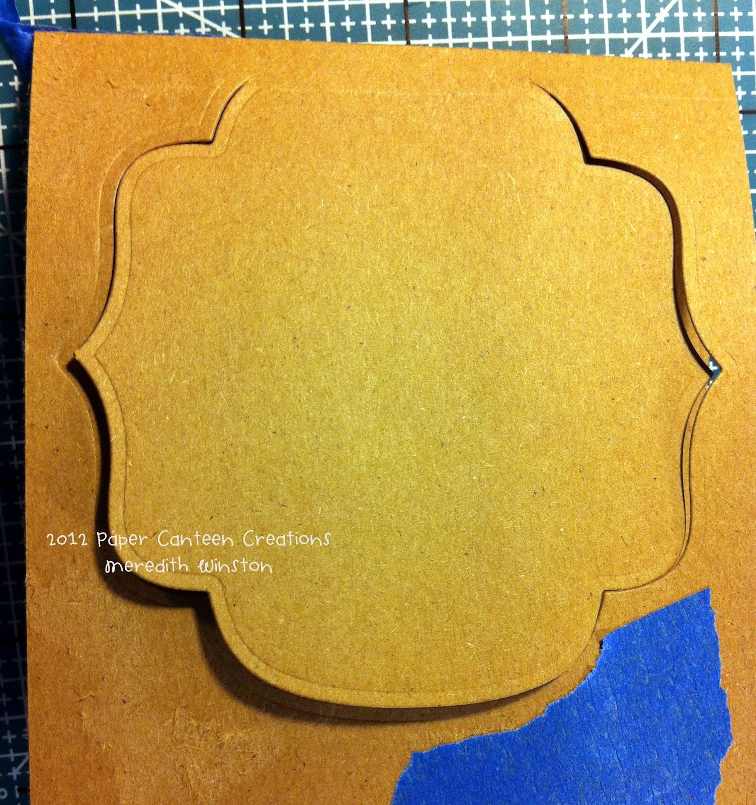 Paper Canteen Creations: Bombshell Tutorial - Crafty Creative Card Shapes