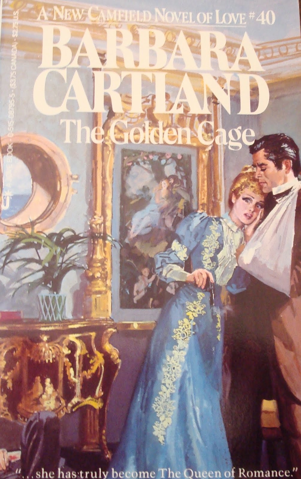 Barbara Cartland Books and Cover Art: The Golden Cage