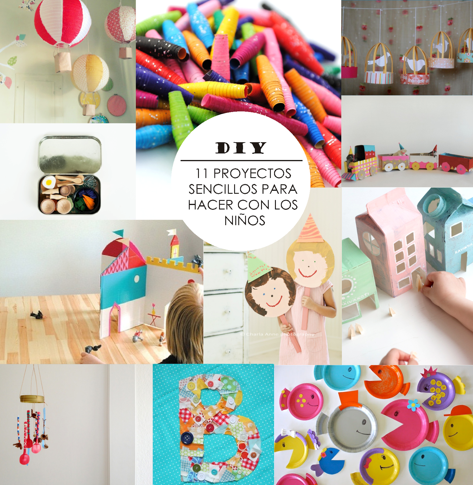 Y UN POCO DE DISEÑO: 11 Proyectos sencillos para hacer con los niños