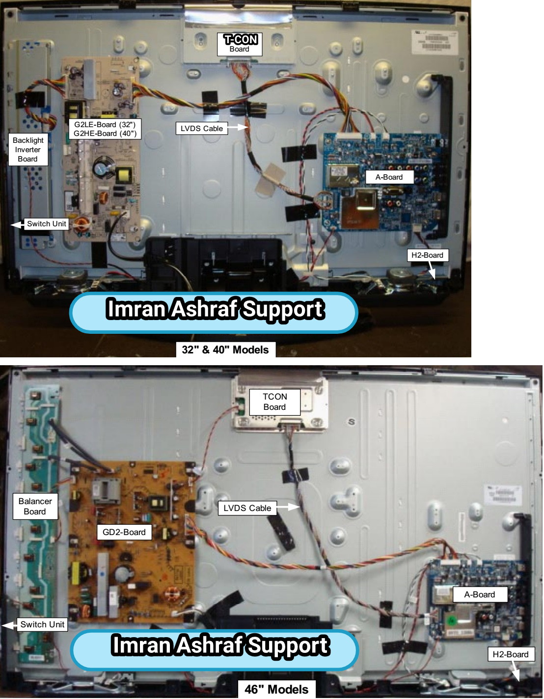 LED TV SUPPORT : Sony LCD LED Repair Tips