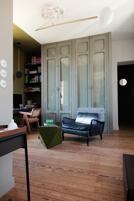 The unique residence of two French interior designers