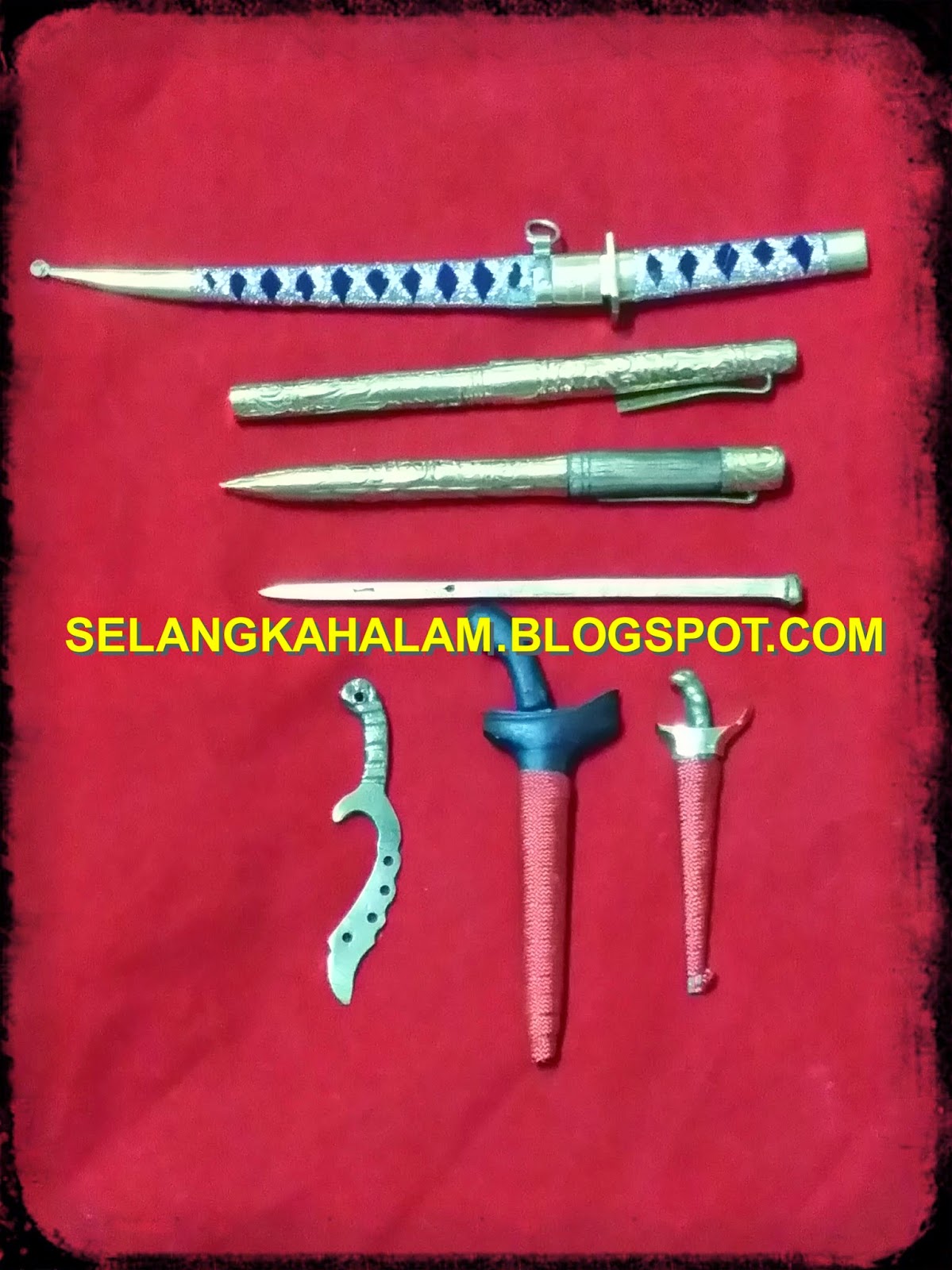 SELANGKAH KE ALAM MISTIK: SET SENJATA AZIMAT MISTIK