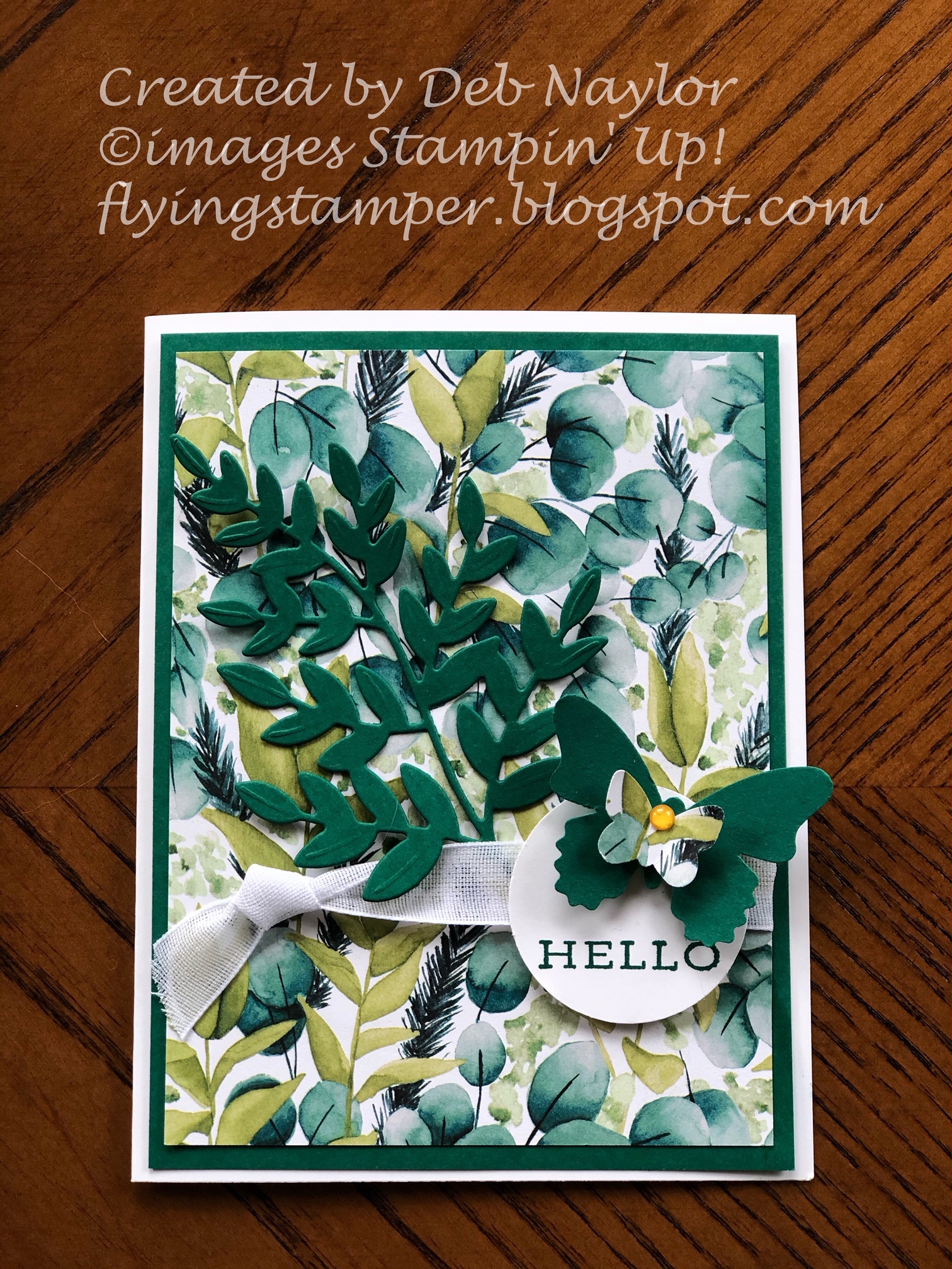 The Flying Stamper: ICS Blog Hop Forever Greenery DSP