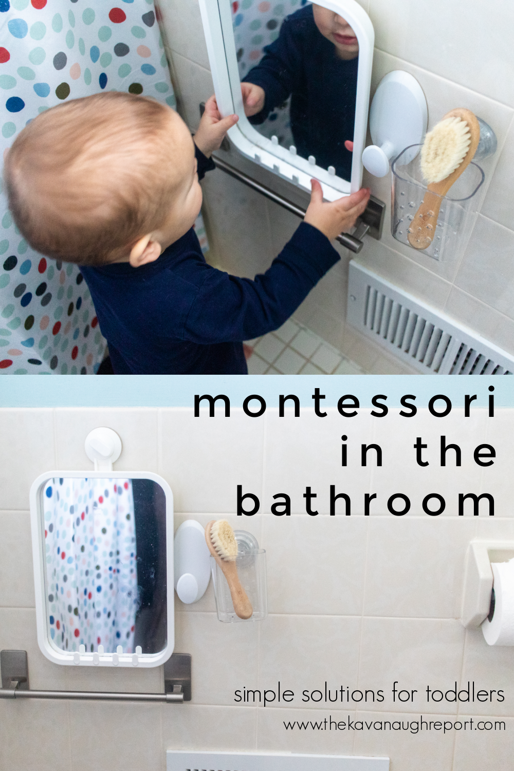 Montessori Bathroom - A Self-Care Station for Toddlers
