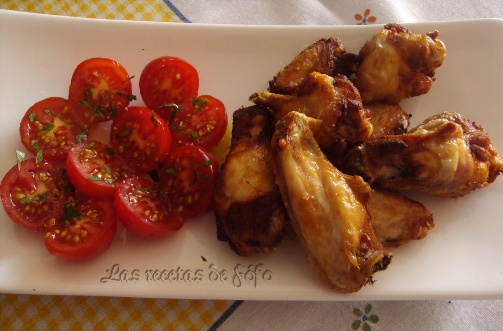 Las recetas de Fófo: Alitas de pollo fritas