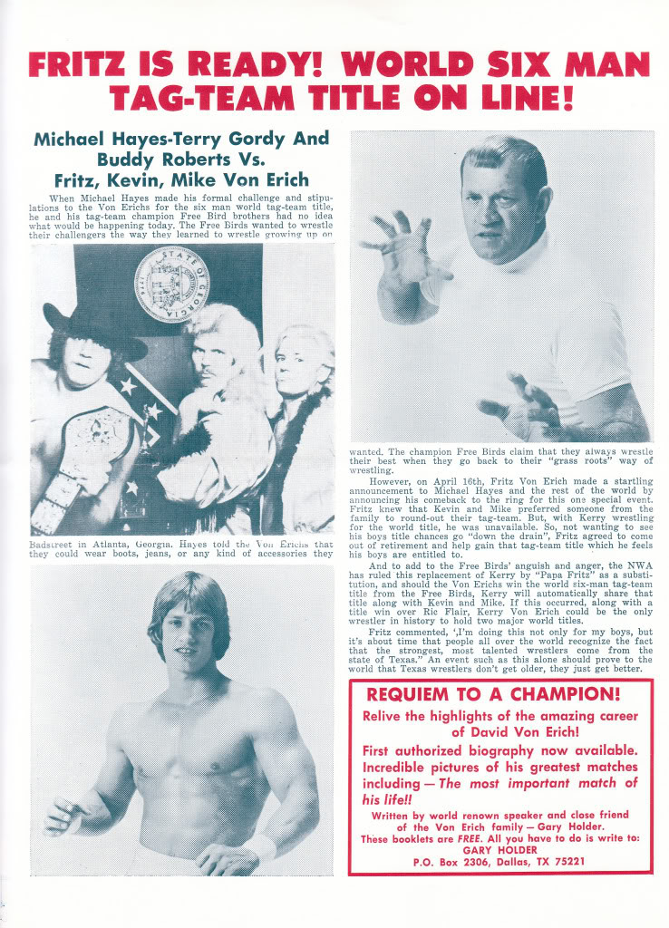 World Class Memories: RESULTS: 1984