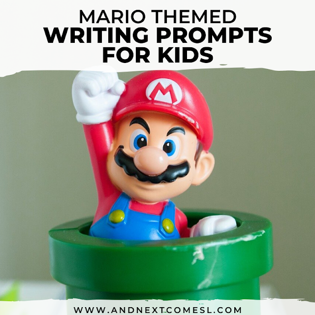 Mario Themed Writing Prompts for Kids {Free Printable!} | And Next ...
