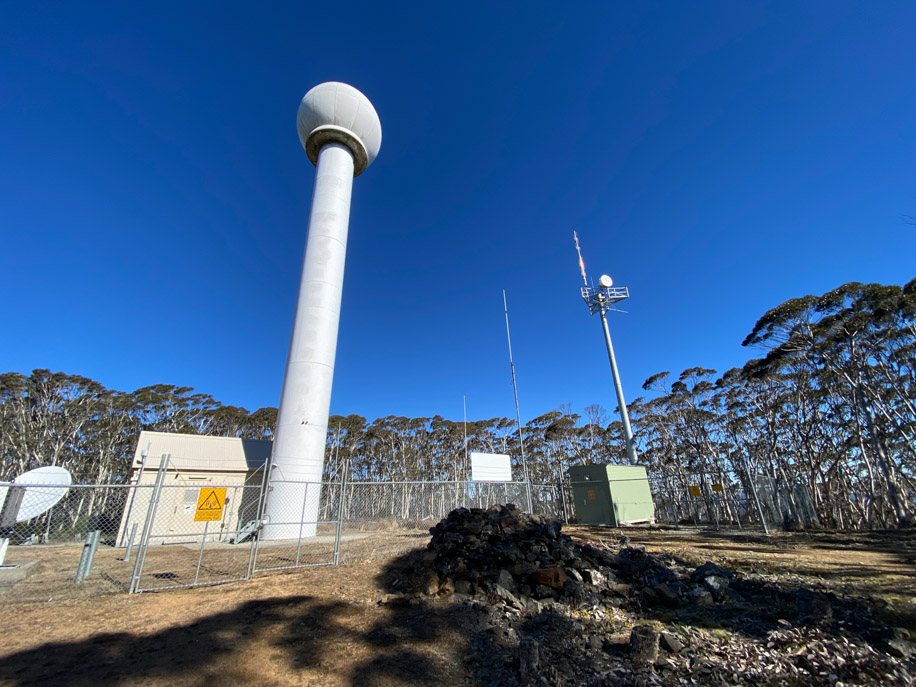Mount Cowangerong (1362m BOM Canberra Weather Radar Station)