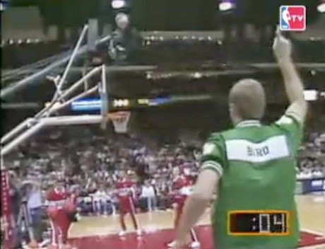 On 22-year anniversary of Larry Bird's retirement, here he is smoking ...