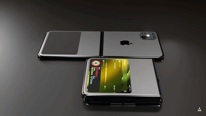 Alleged leak of iPhone Flip reveals a foldable clamshell design