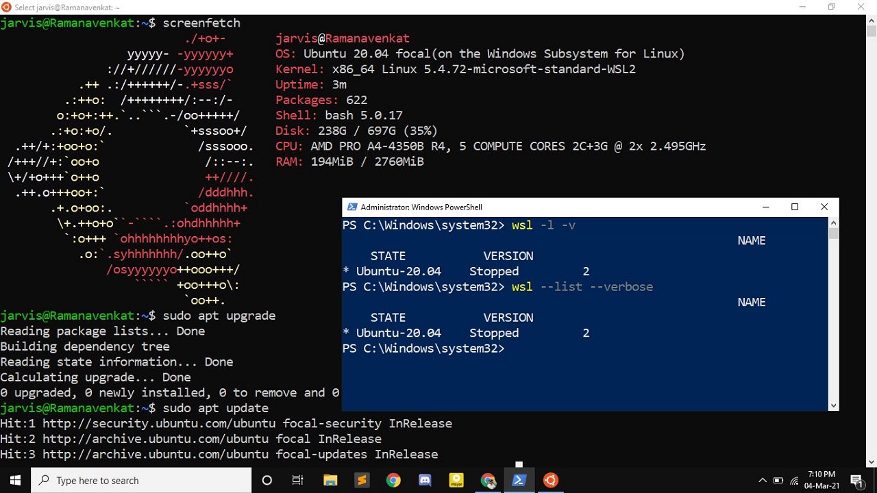 Install Wsl Ubuntu In Powershell - Printable Forms Free Online