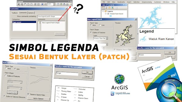 Membuat Simbol Legenda Sesuai Bentuk Layer ArcGIS - Lapak GIS