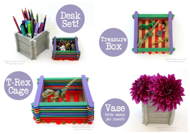 Popsicle Box Craft