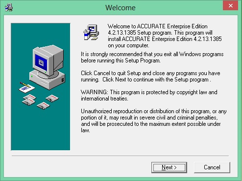 ACCURATE ACCOUNTING SOFTWARE: CARA INSTALL ACCURATE VERSI 4