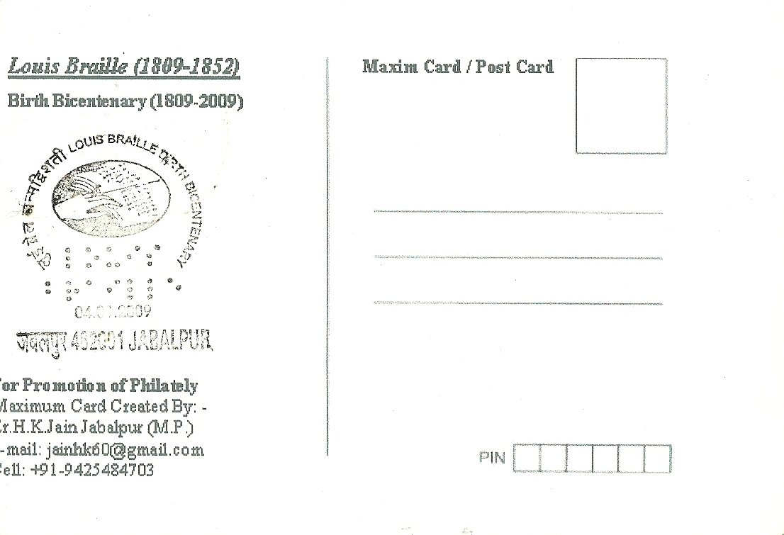 Louis Braille Philately
