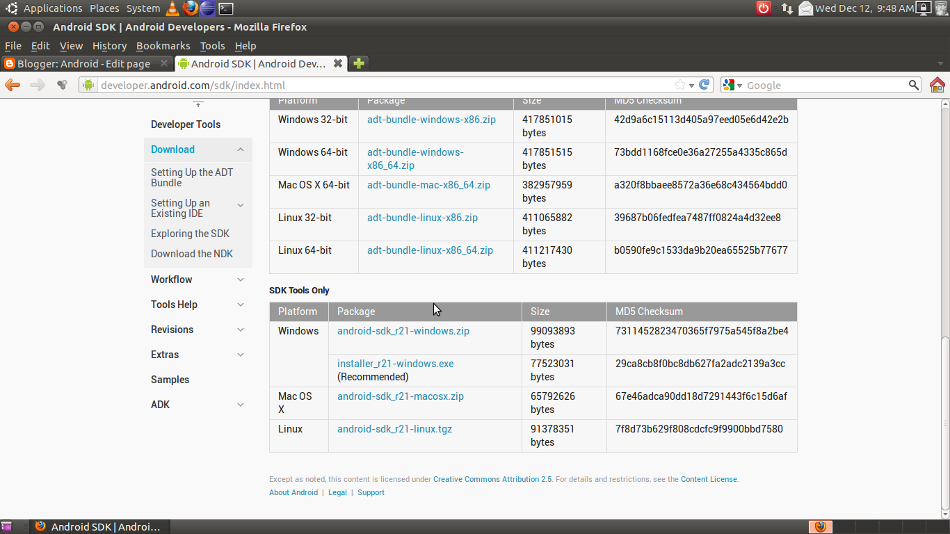 Android Practices Android Sdk Installation In Windows