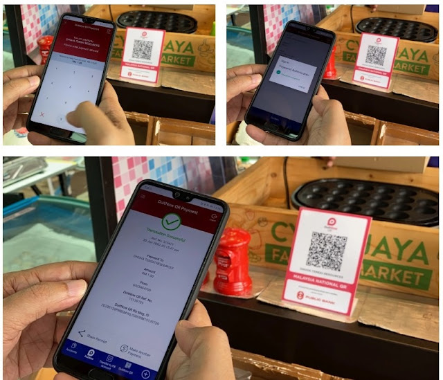 Public Bank QRPay aka PBeQR using DuitNow QRPay aka Malaysia National Unified QRPay System 🏦💵
