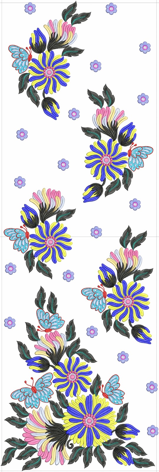 EmbDesignTube: Beautiful Amazing All Over Patterns Designs