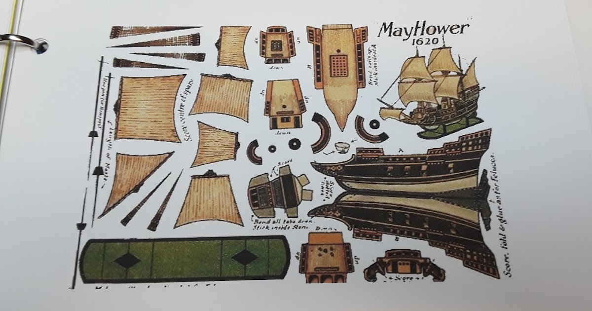 A Miniatures Hobby Room: Card Mayflower