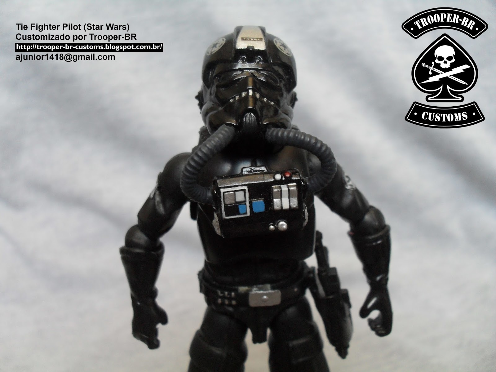 Gi joe Custom Action Figures: Tie Fighter Pilot - Star Wars