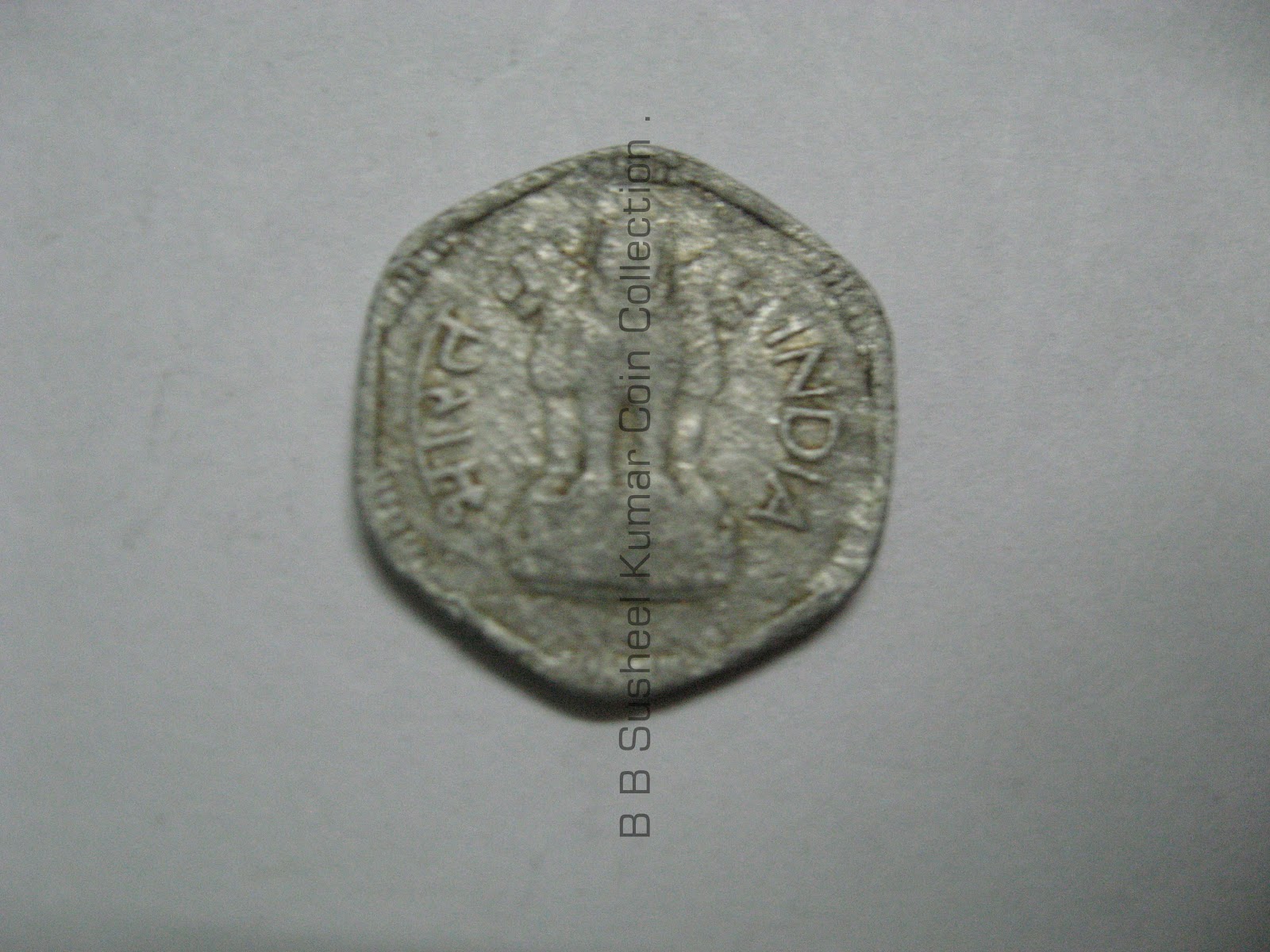 B B Susheel Kumar Coin Collection: India 3 Paise Coin [1936]