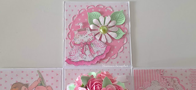 Άρωμα Δαντέλας: Explosion Box baby girl-Κουτί έκπληξη για γενέθλια!