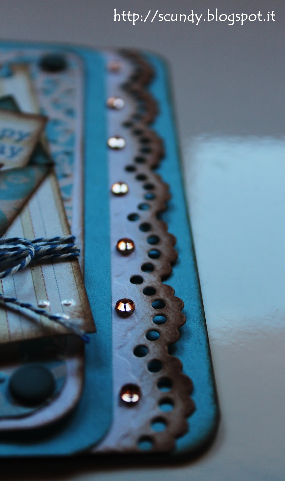 Scundy Scrap and Handmade: Card Swap di Buon Compleanno Lia