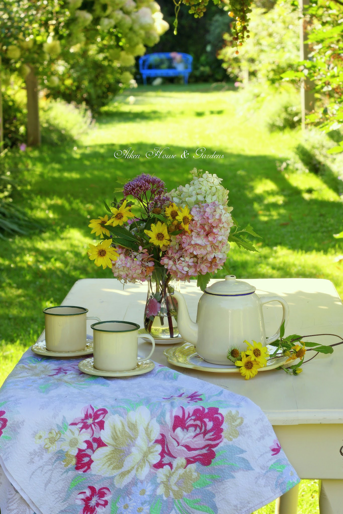 Aiken House & Gardens: A Late Summer Garden Tea