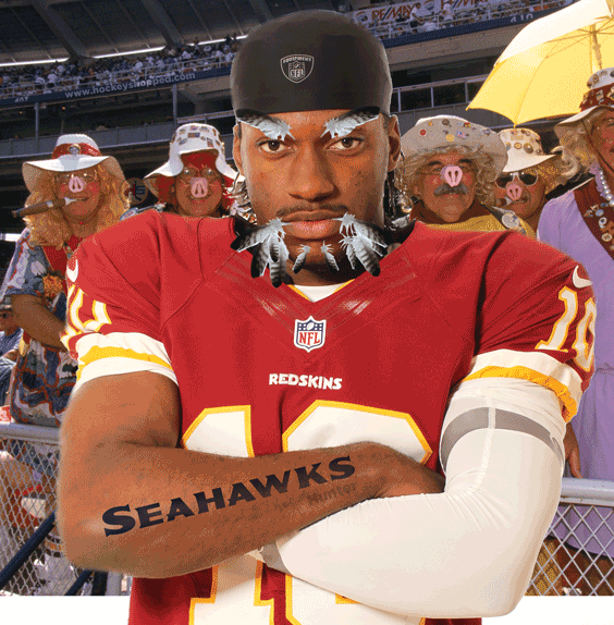RG3Skins: RG3 Eating Seahawks