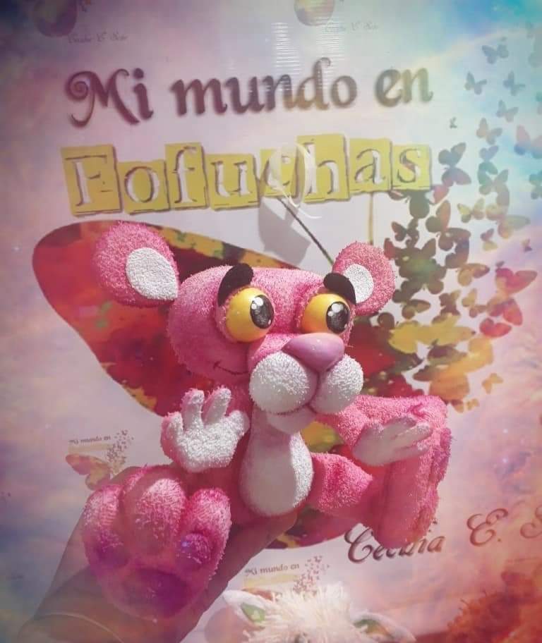 A pantera cor de rosa de EVA: Molde grátis - Ver e Fazer