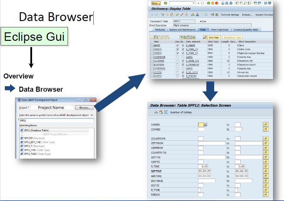 Online Classes SAP ERP ABAP DICTIONARY