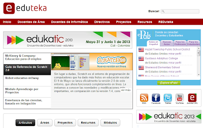 Eduteka: materials i recursos educatius de qualitat