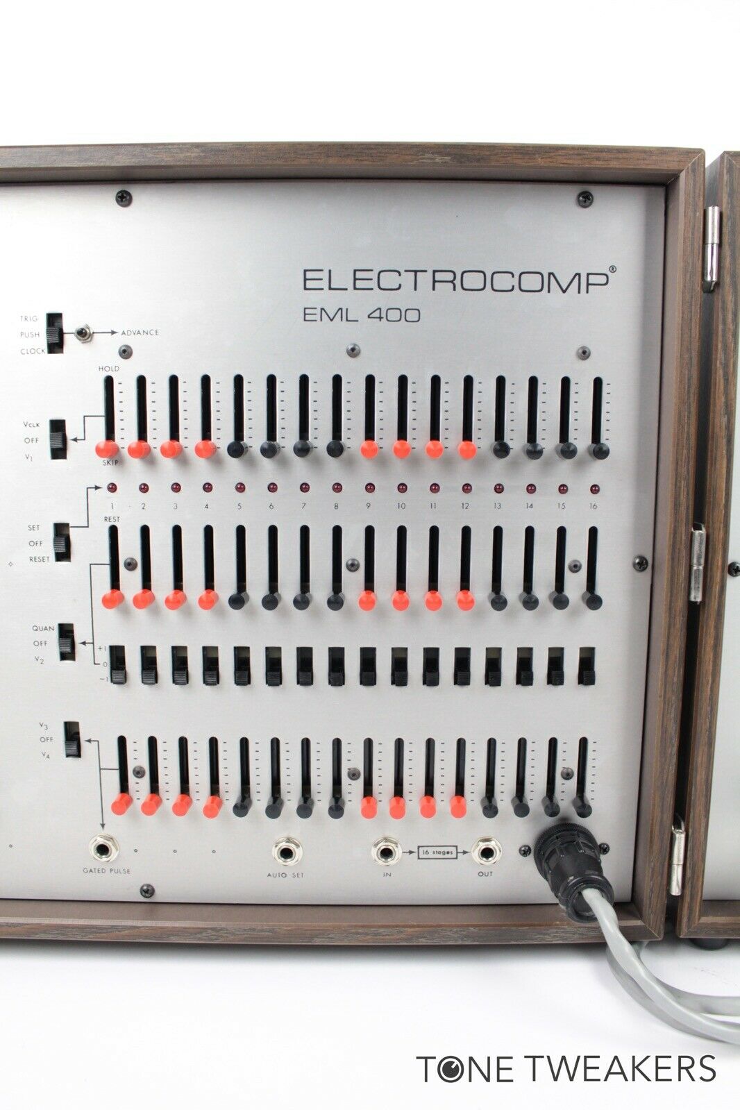 MATRIXSYNTH: ELECTROCOMP SEQUENCER EML-400 Analog Sequencer Refurbished