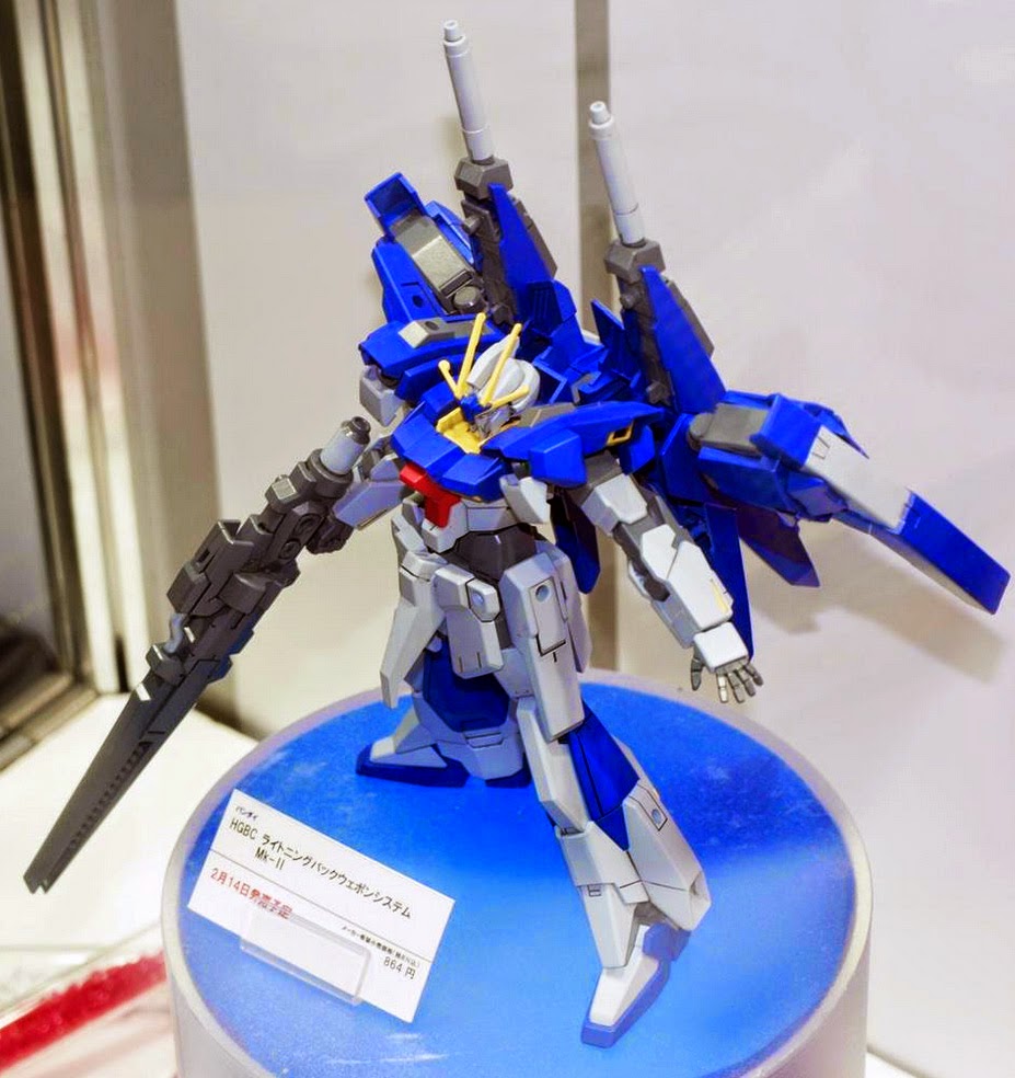 GUNDAM GUY: HGBC 1/144 Lightning Back Weapon System Mk-II - On Display ...
