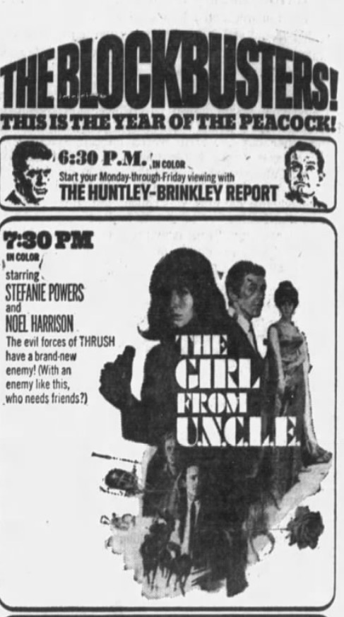 BOOKSTEVE'S LIBRARY: NBC Premieres-1966