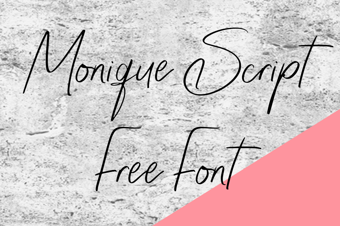 DLOLLEYS HELP: Monique Script Free Font