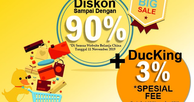 PROMO HARI BELANJA INTERNASIONAL 11.11 DUCKING DELIVERY - JASA IMPORT ...