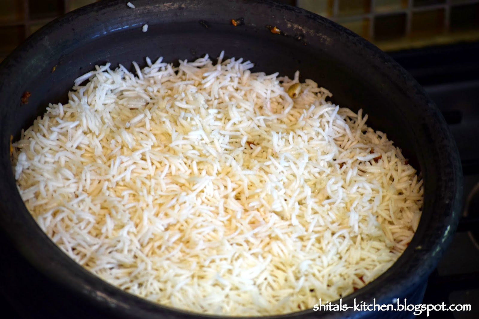 Shital's-Kitchen: Vegetable Dum Biryani