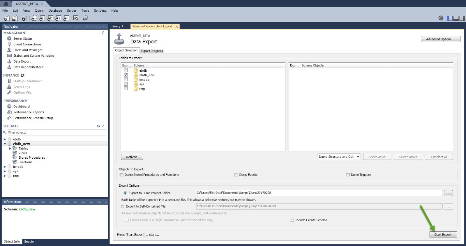 Dimensi TutupBotol: Exporting Amazon RDS Using MySQL Workbench Dimensi TutupBotol: Exporting Amazon RDS Using MySQL Workbench