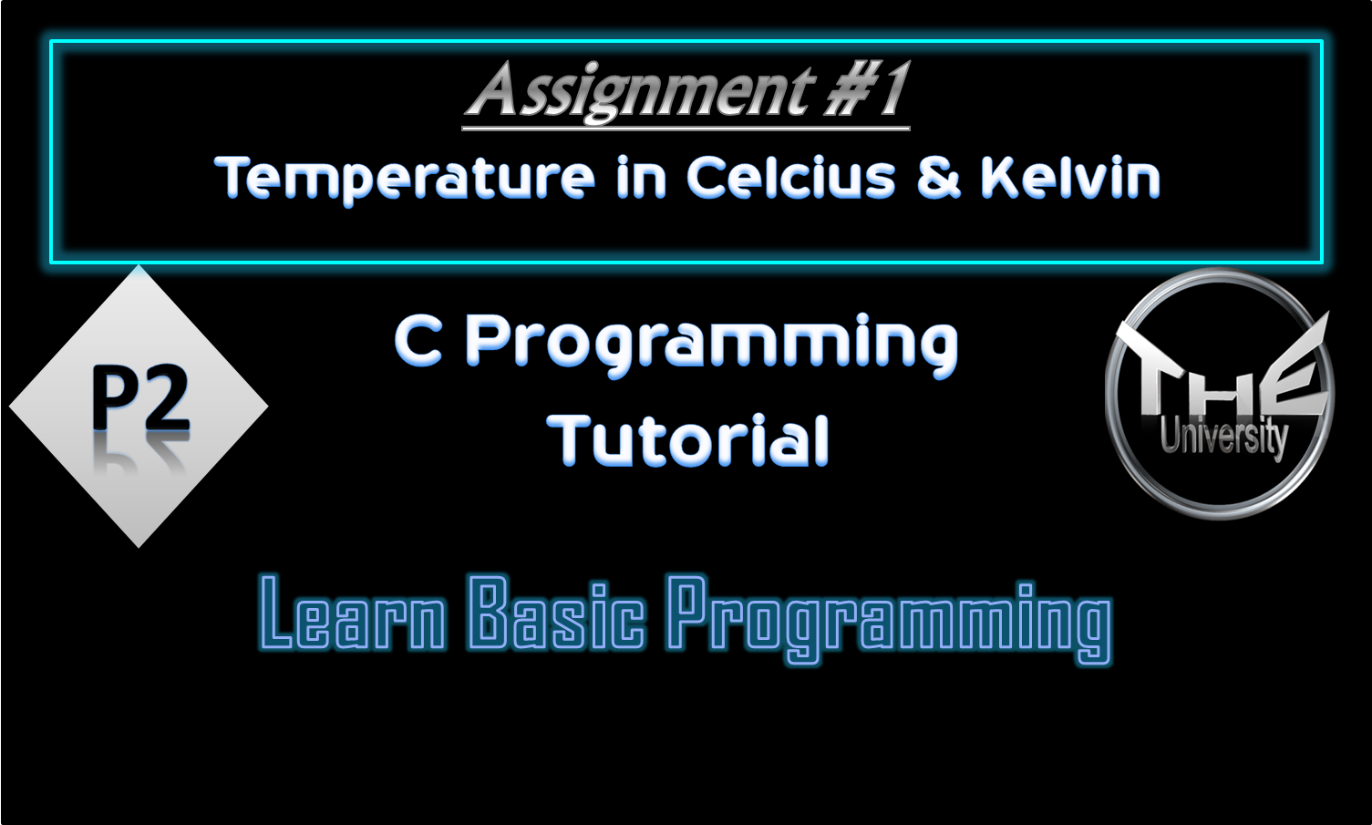 C Program to find temperature in celcius and kelvin. - The University