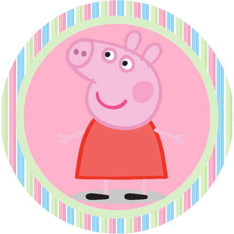 Peppa Pig Free Printable Toppers and Candy Bar Labels. - Oh My Fiesta ...
