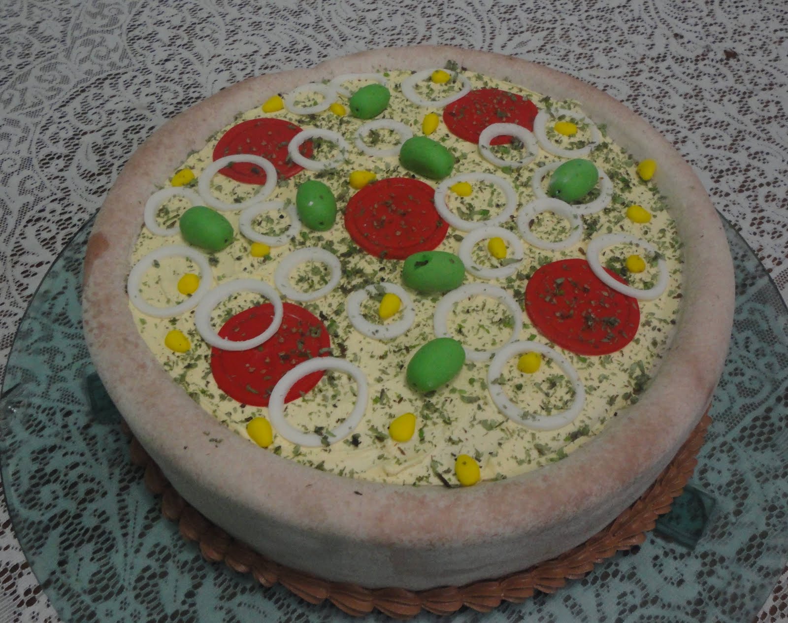Janaina lima bolos artistico: BOLO DECORADO PIZZA