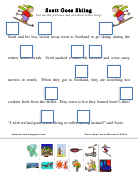 Ms. Lane's SLP Materials: Articulation: Sk Blends Story Activity