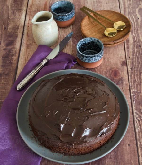 Le gâteau au chocolat
