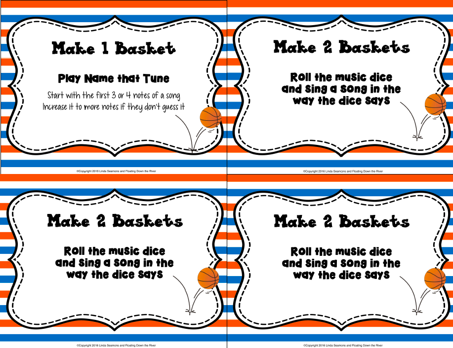 Music Madness Activities- Inspired by March Madness - Floating Down the ...