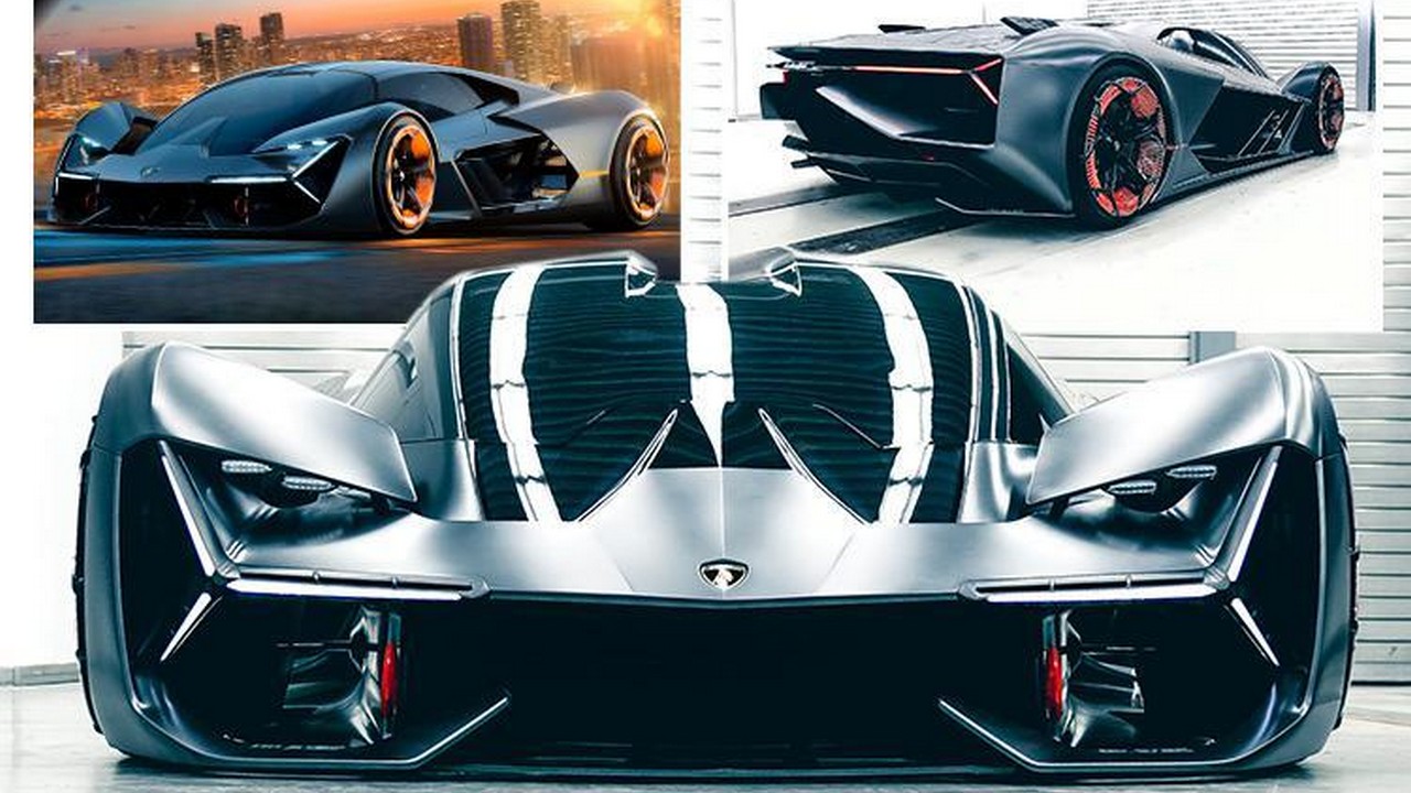 AMAZING !!! 2019 Lamborghini Terzo Millennio Self-Healing!!