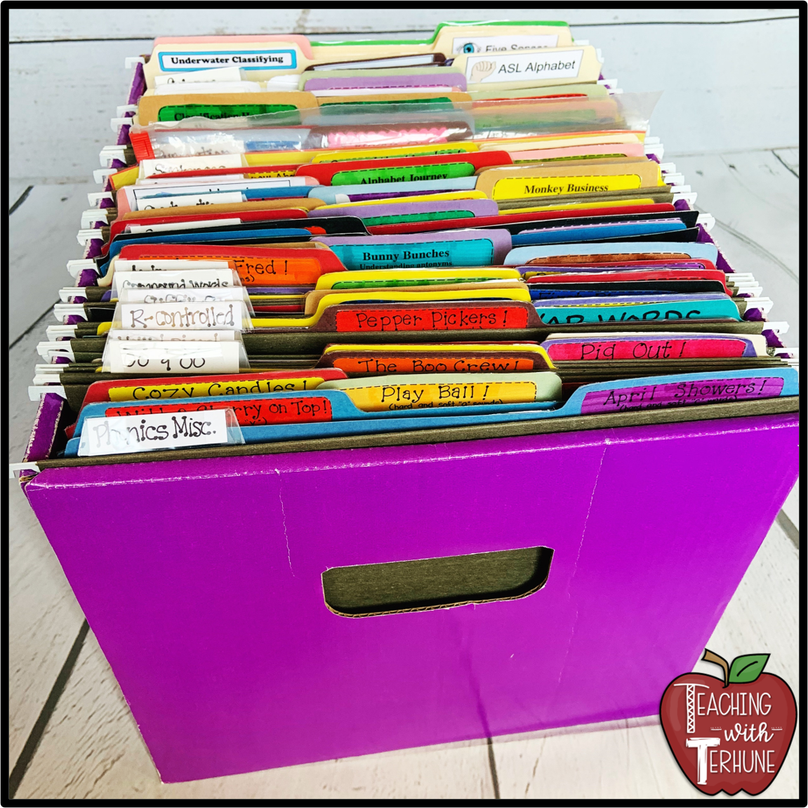 Teaching With Terhune: Morning Work Tub System (Morning Work Drawers)